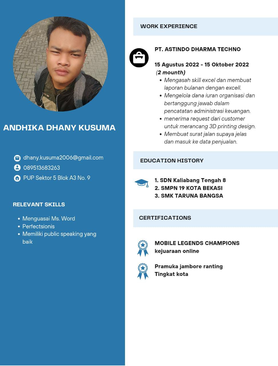 Andhika Dhany Kusuma